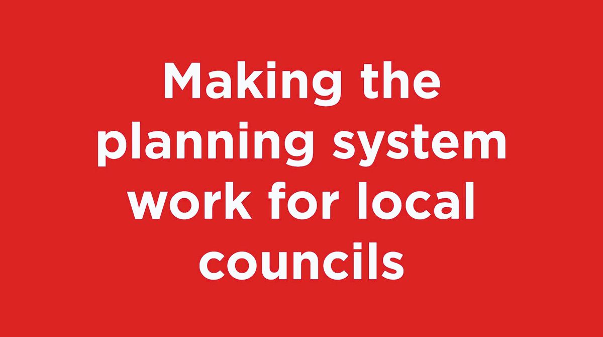 NALC launches a new event on making the planning system work for local ...